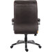 Boss B8771P-BN Brown Double Plush High Back Executive Chair