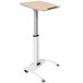 Luxor LX-PNADJ-LW Pneumatic Adjustable Height Lectern