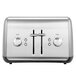 KitchenAid KMT4115CU Contour Silver Four Slice Toaster with Manual Lift