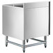 Regency 24" x 24" Stainless Steel Beer Box with 3" Backsplash - 20 3/4 ...