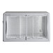 Galaxy ICFC9-HC 40 5/8" Curved Top Display Freezer
