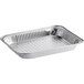 Choice Half Size Foil Steam Table Pan Shallow 1 1/2" Depth - 100/Case