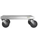 Regency Aluminum Glass Rack Dolly with Handle