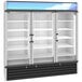 Hoshizaki RM-65-HC 78" Hinged Glass Door Refrigerated Merchandiser