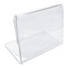 Universal UNV76861 1 1/2" x 2" Mini Table-Top Sign Holder with Insert ...