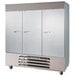 Beverage-Air HBRF72HC-1-C Horizon Series Three Section Dual Temperature ...