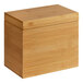 room360 RIB015BBB20 Bali 2 Qt. Natural Finish Rectangular Bamboo Ice ...
