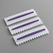 Wilton 191007354 9" Plastic Decorating and Icing Comb Set - 3/Pack
