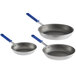 Vollrath Wear-Ever 3-Piece Aluminum Non-Stick Fry Pan Set with ...