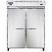 Continental Refrigerator 2RFEN 57" Solid Door Extra-Wide Dual ...