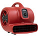 XPOWER X-600A-Red 3-Speed Air Mover with GFCI Power Outlets - 1/3 hp