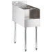 Regency 18" x 26" Stainless Steel Blender Station with Dump Sink