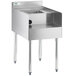 Regency 18" x 26" Stainless Steel Blender Station with Dump Sink