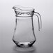 Acopa 34 oz. Glass Pitcher with High Pour Lip