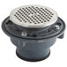 Zurn Elkay ZN415-3NL-5B-P Cast Iron Floor Drain with 5" Round Type B ...