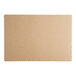 25" x 18" Gold Laminated Rectangular Corrugated Full Sheet Cake Pad ...