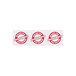 Iconex® 1 7/8" x 6" Rectangle Tamper-Evident Label Roll - 4/Case