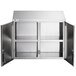 Regency 36" Stainless Steel Wall Cabinet with Hinged Doors