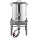 Beer Making Kit (w/ Brew Pot, Faucet, Thermometer, & More)