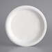 10" White Mineral-Filled Polypropylene Plate - 400/Case