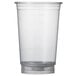 ReverseTap RT520D 16 oz. Disposable Bottom-Fill Plastic Cup - 400/Pack