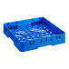 Cambro BR258168 Blue Camrack Full Size Base Rack with Closed Sides