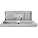 Foundations 200-EH-01 Ultra Gray Horizontal Baby Changing Station ...