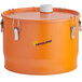 Fryclone 6 Gallon Orange Utility Oil Pail