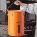 Fryclone 6 Gallon Orange Utility Oil Pail