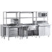 Chef's Counter 132" Serving Line Package with 36" Sandwich Prep Table ...
