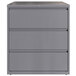 Hirsh Industries 23745 HL10000 Series Arctic Silver Three-Drawer ...