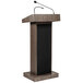 Oklahoma Sound 800X-RW Ribbonwood Orator Lectern with Sound and ...