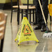 Lavex Janitorial 20" Caution Wet Floor Pop-Up Sign