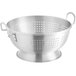 Choice 16 Qt. Heavy-Duty Aluminum Colander with Base and Handles
