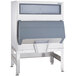 Follett DEV1160SG-56-75 56" Ice Storage Bin with 75 lb. Ice Cart- 1170 lb.