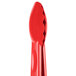 Cambro 6TGS404 Lugano 6" Red Scallop Grip Plastic Tongs