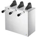 Server Express System Stainless Steel Triple Countertop Pump Dispenser ...