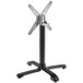 FLAT Tech SX26 26" x 26" Black Auto-Adjust Self-Stabilizing Aluminum Dining Height Table Base ...