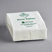 Hoffmaster White Linen-Like 1/8 Fold Dinner Napkin - 17" x 17" - 300/Case