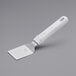 Choice 2 1/2" x 2 1/4" Mini Turner with White Polypropylene Handle