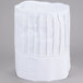 Chef Revival Customizable 9" White Poly-Cotton European Chef Hat