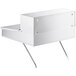 Lavex Stainless Steel Wall Mount Receiving Desk