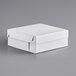 16" x 16" x 6" White Corrugated 2-Piece Bakery Box - 25/Case