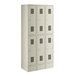 Regency Space Solutions Beige 36" x 18" x 78" 3 Wide, 2 Tier Locker ...