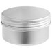 50 mL Silver Tin with Ribbed Screw Top - 1680/Case