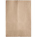Choice 1/6 57 lb. Brown Heavy-Duty Paper Barrel Sack - 500/Case