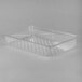 Cambro Camwear Clear Polycarbonate Colander Pan - Full Size 3" Deep