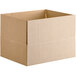 Lavex 15" x 10" x 6" Kraft Corrugated RSC Shipping Box - 25/Bundle