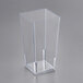 Choice Clear Square Plastic Tiny Cup 3 oz. - 200/Case