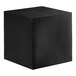 MasonWays 12" x 12" x 12" Solid Black Plastic Display Filler Cube / Riser